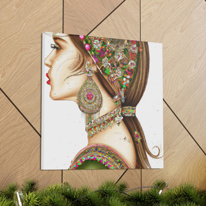 Rabail Qureshi Pakistani Canvas - Etsy