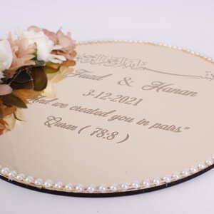 Personalized Wedding Ring Plate Ring Box Scissor Gift Set - Etsy Canada