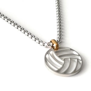 Volleyball Necklace, Volleyball Player Gift, Volleyball Jewelry ...