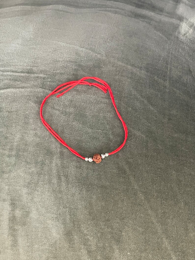 Simple Rudraksh Rakhi - Etsy
