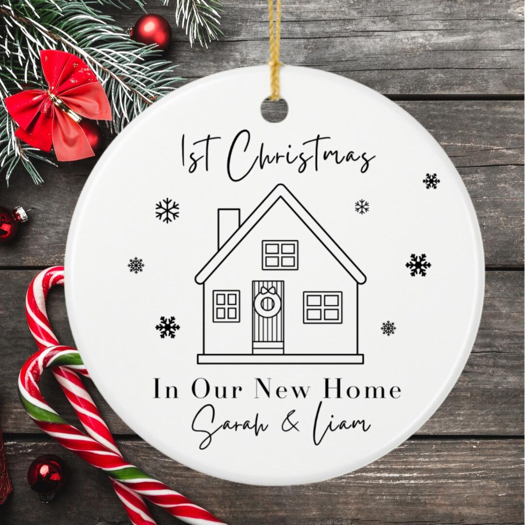 Personalized First Home Together Christmas Ornament Gift for A New ...
