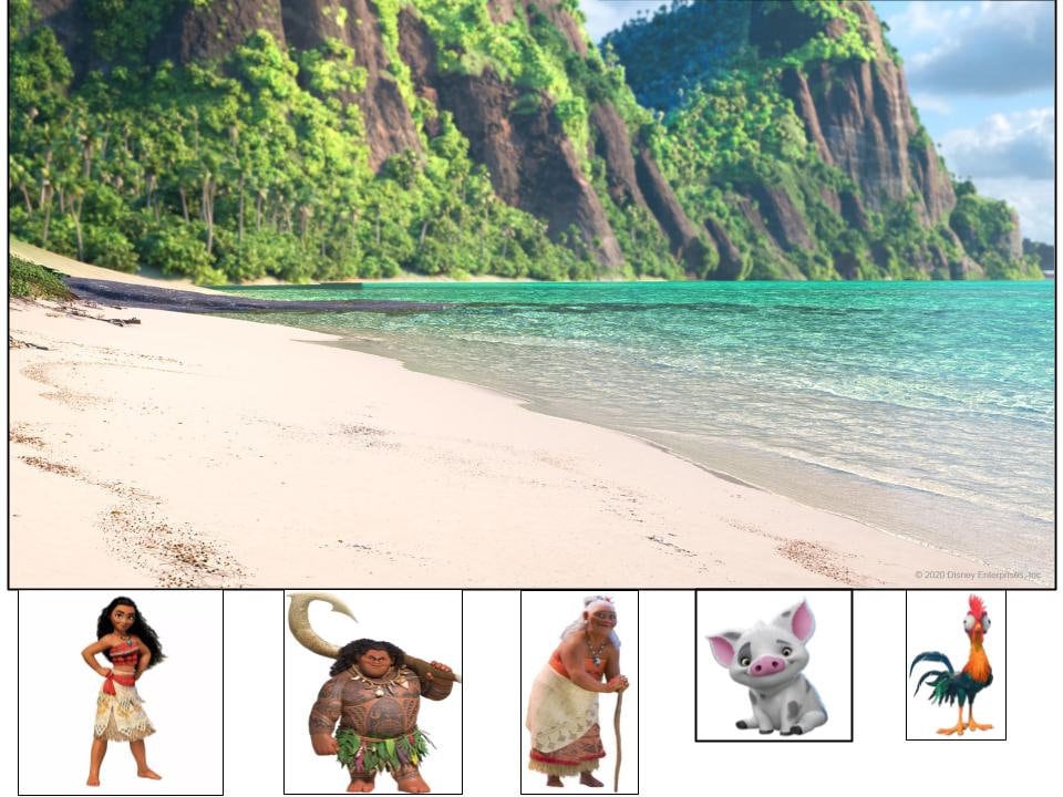 Disney magic kingdoms moana token - delmopa