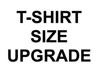 Size Upgrade Add-on - Etsy