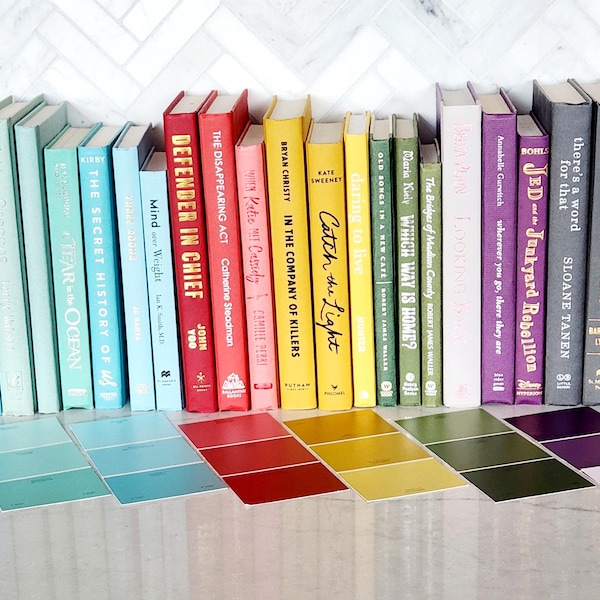 Books by Color - Etsy
