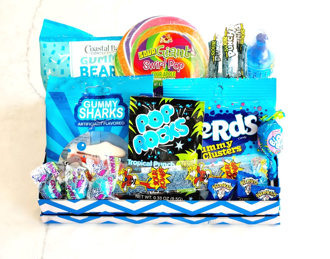 Out of the Blue Candy Box, Gift Box, Tiktok Candies, Birthday Gift for ...