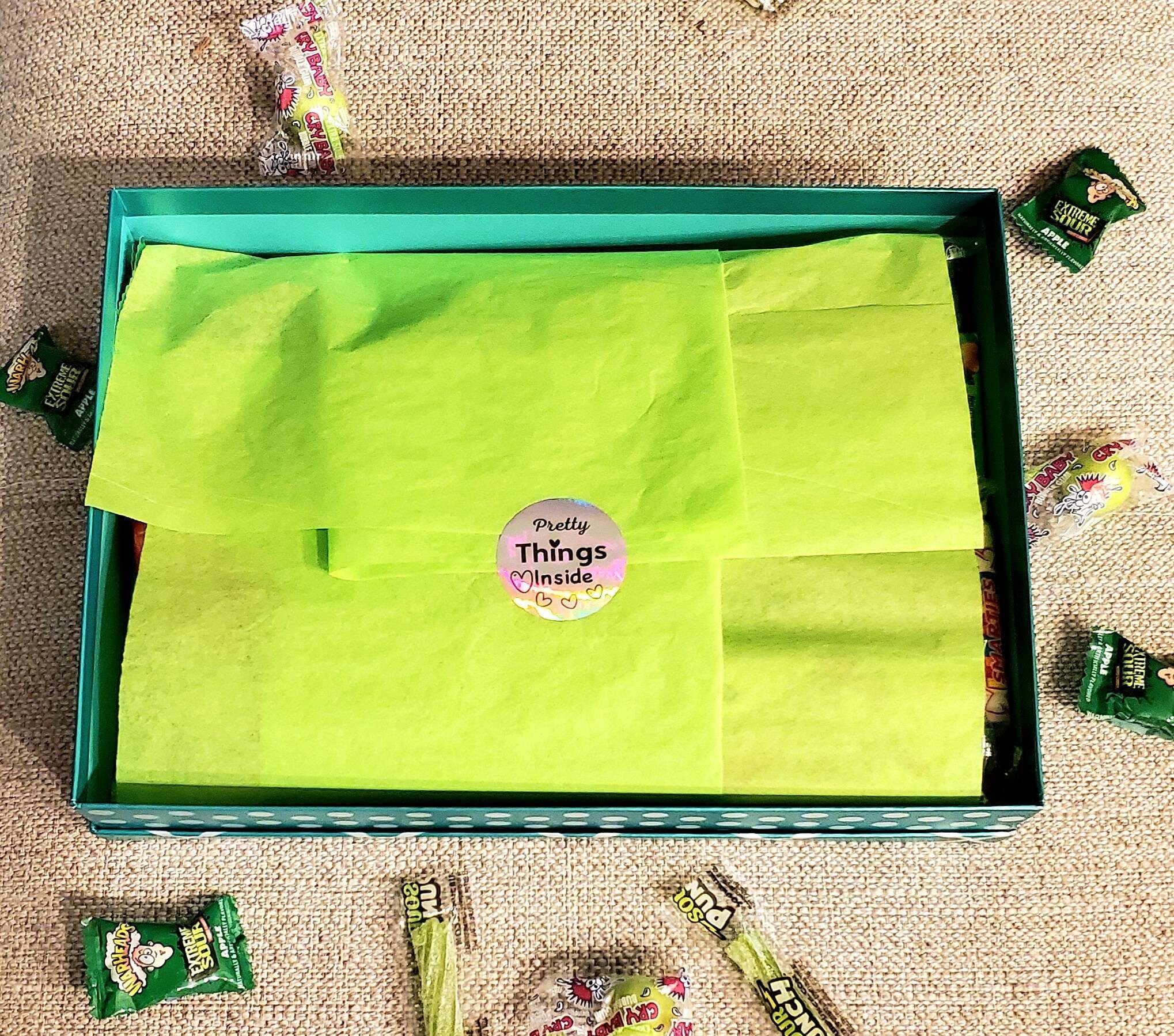Sour Candy Box Green, Birthday Long Distance, Bday, Saint Patrick's Day ...