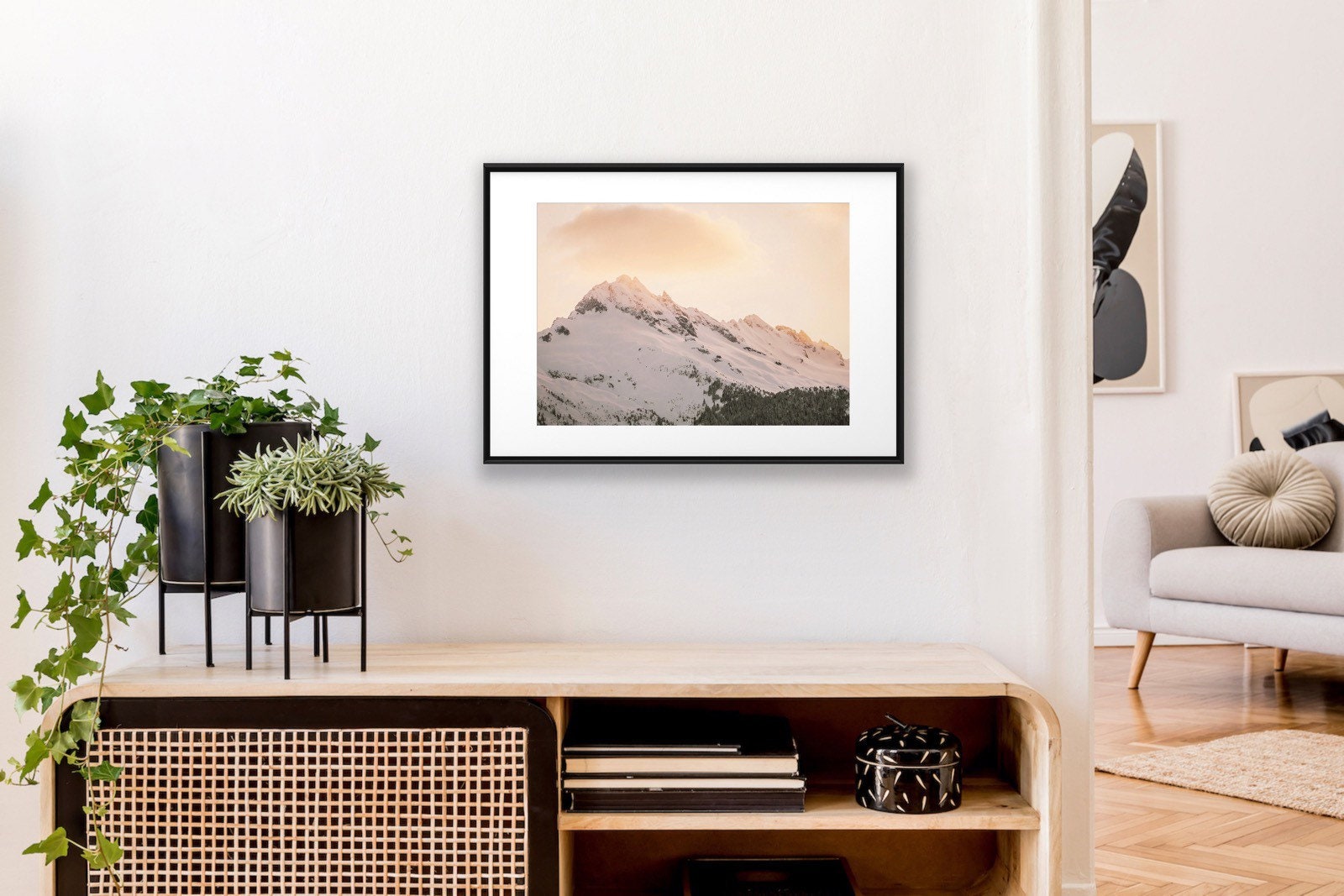 Squamish Mountain Sunset - Tantalus Range - British Columbia ...