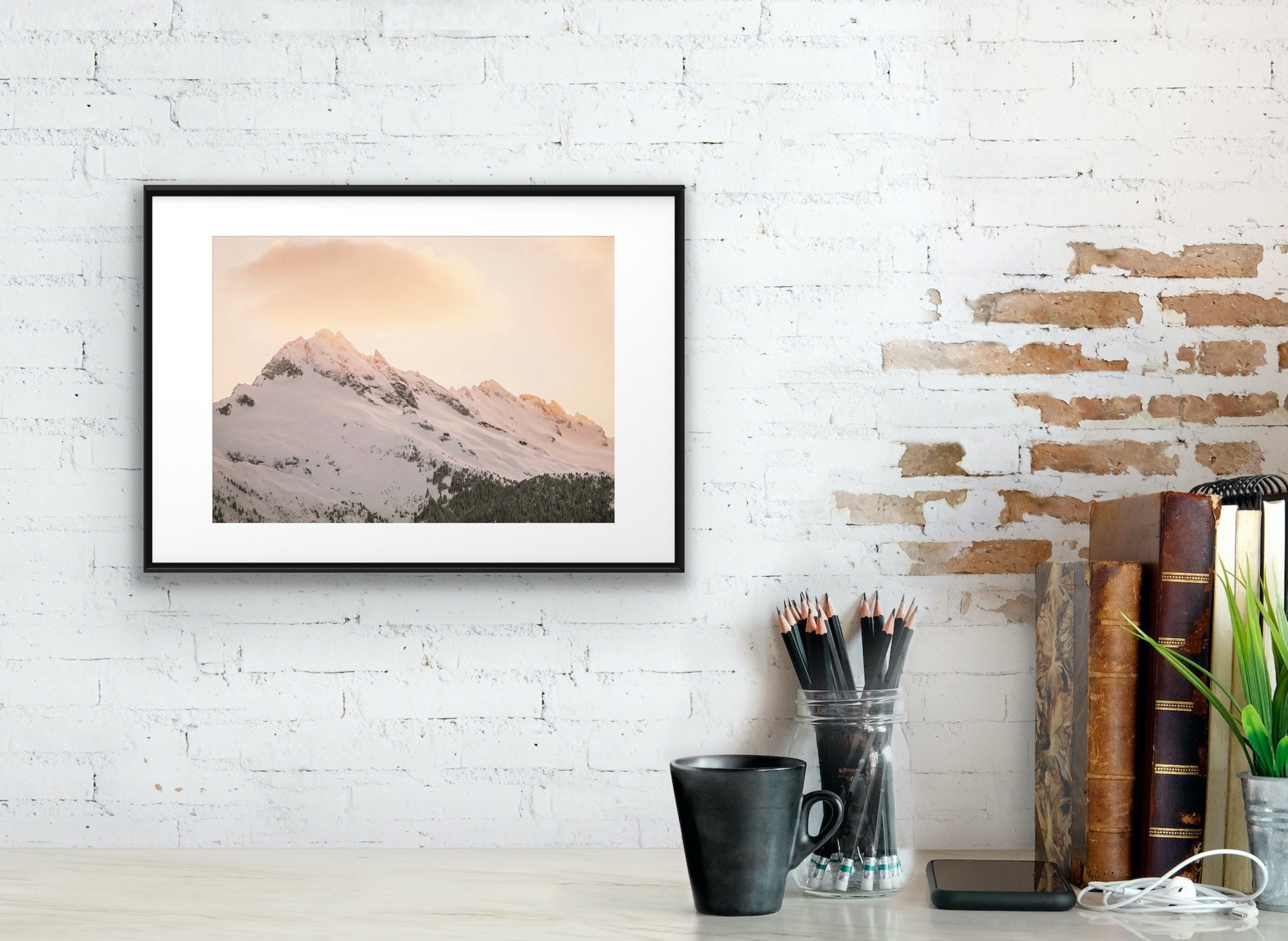 Squamish Mountain Sunset - Tantalus Range - British Columbia ...
