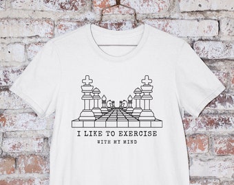 Think Chess Shirt - Etsy