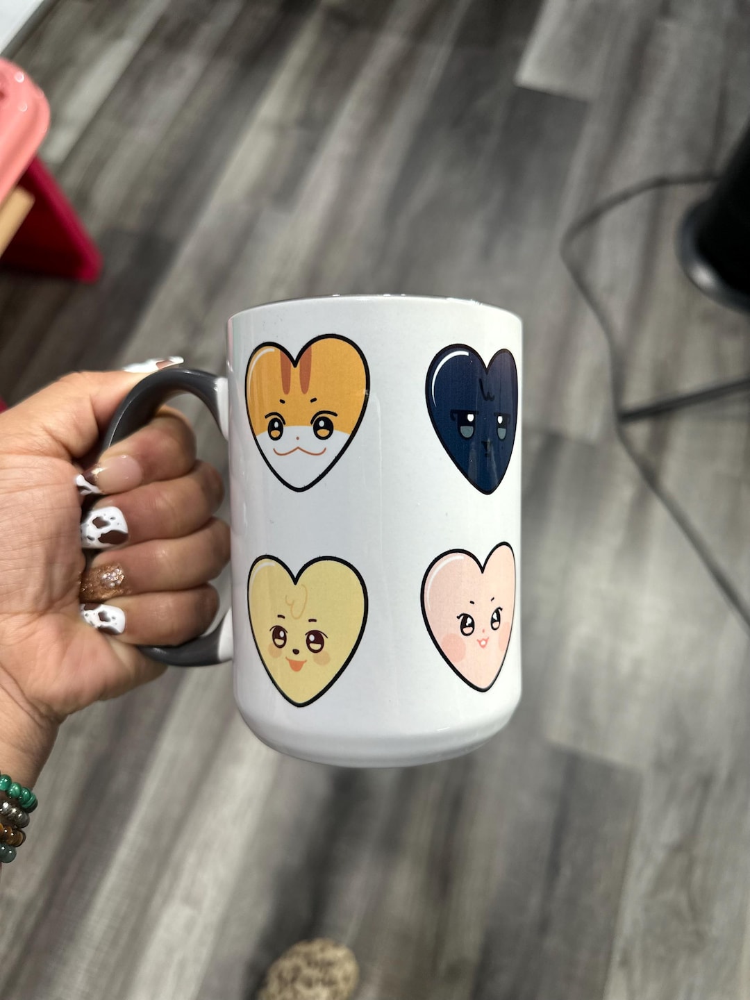 Aniteez Character Ceramic Mug - K-pop Fan Gift - Etsy