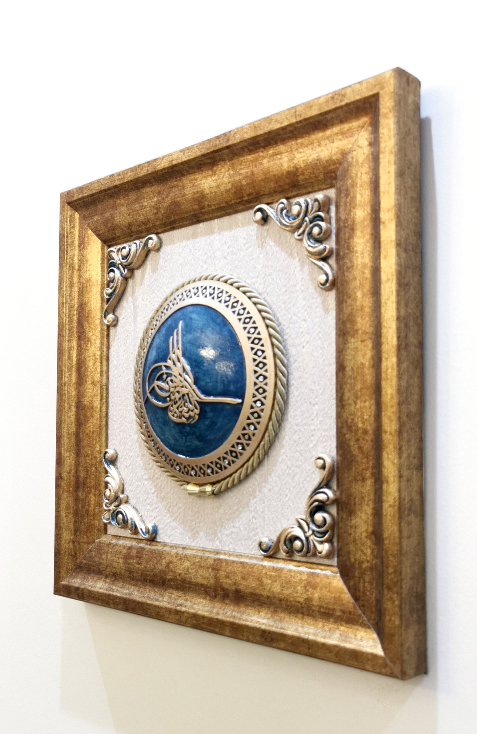 Ottoman Sign Wall Art Islamic Wall Art Besmele Home Decor - Etsy