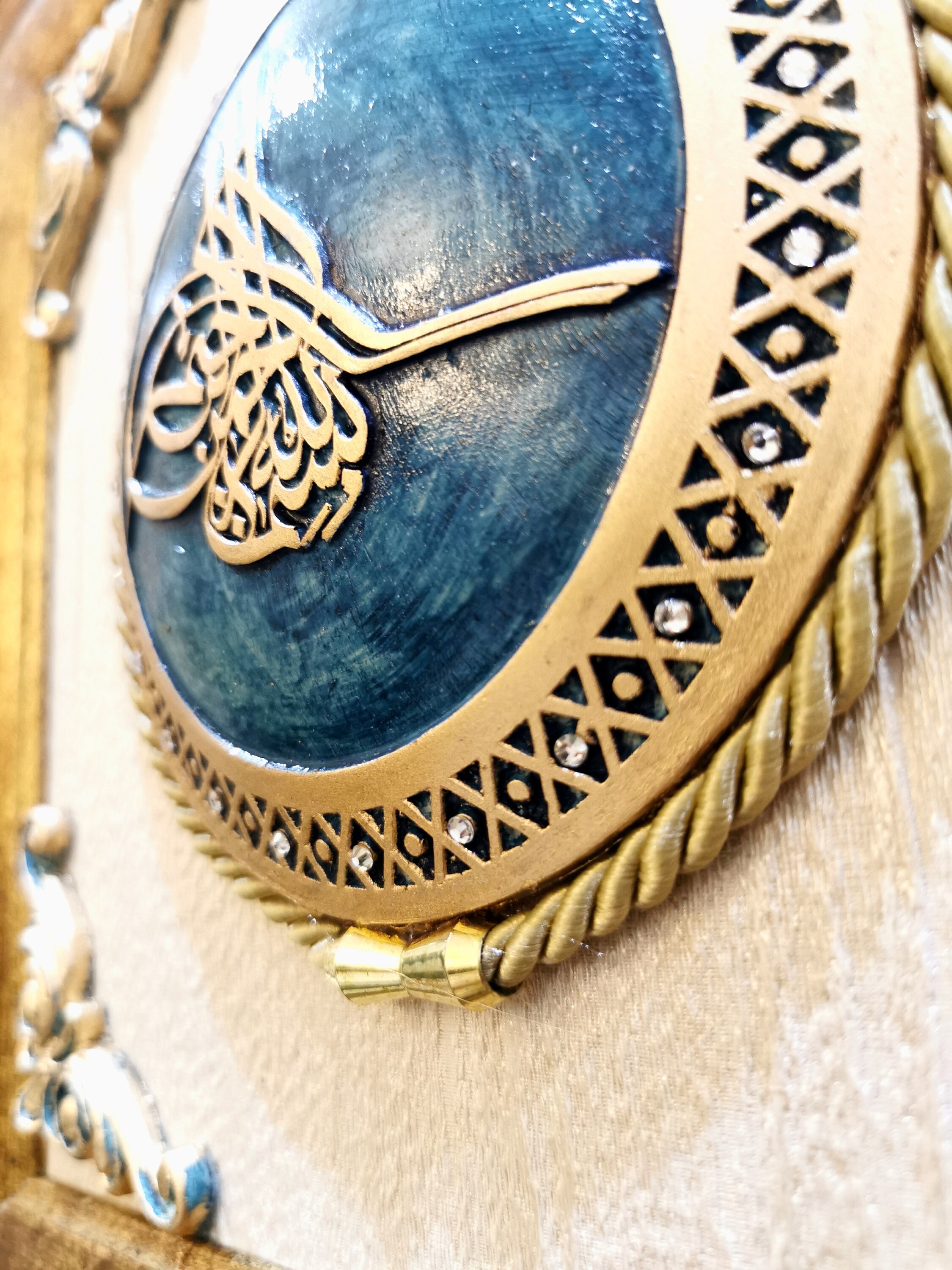 Ottoman Sign Wall Art Islamic Wall Art Besmele Home Decor - Etsy