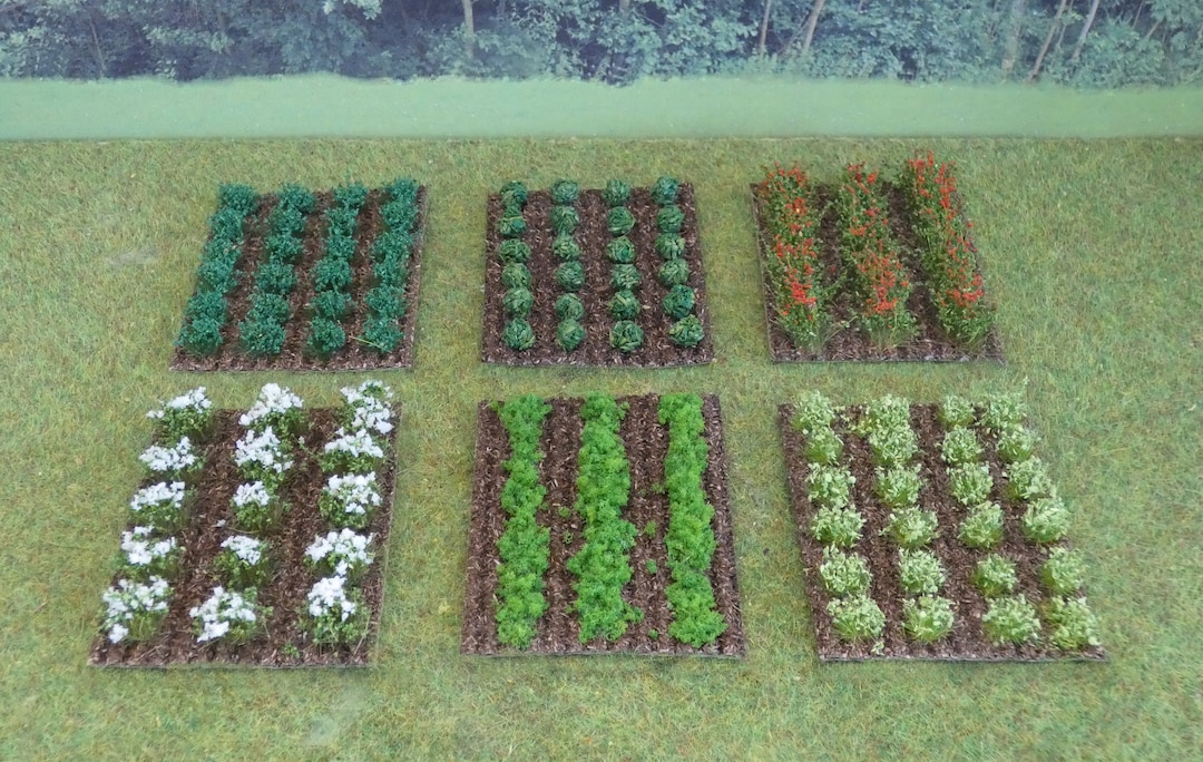 Assorted Model Vegetable/fruit Patches X 6 - Etsy