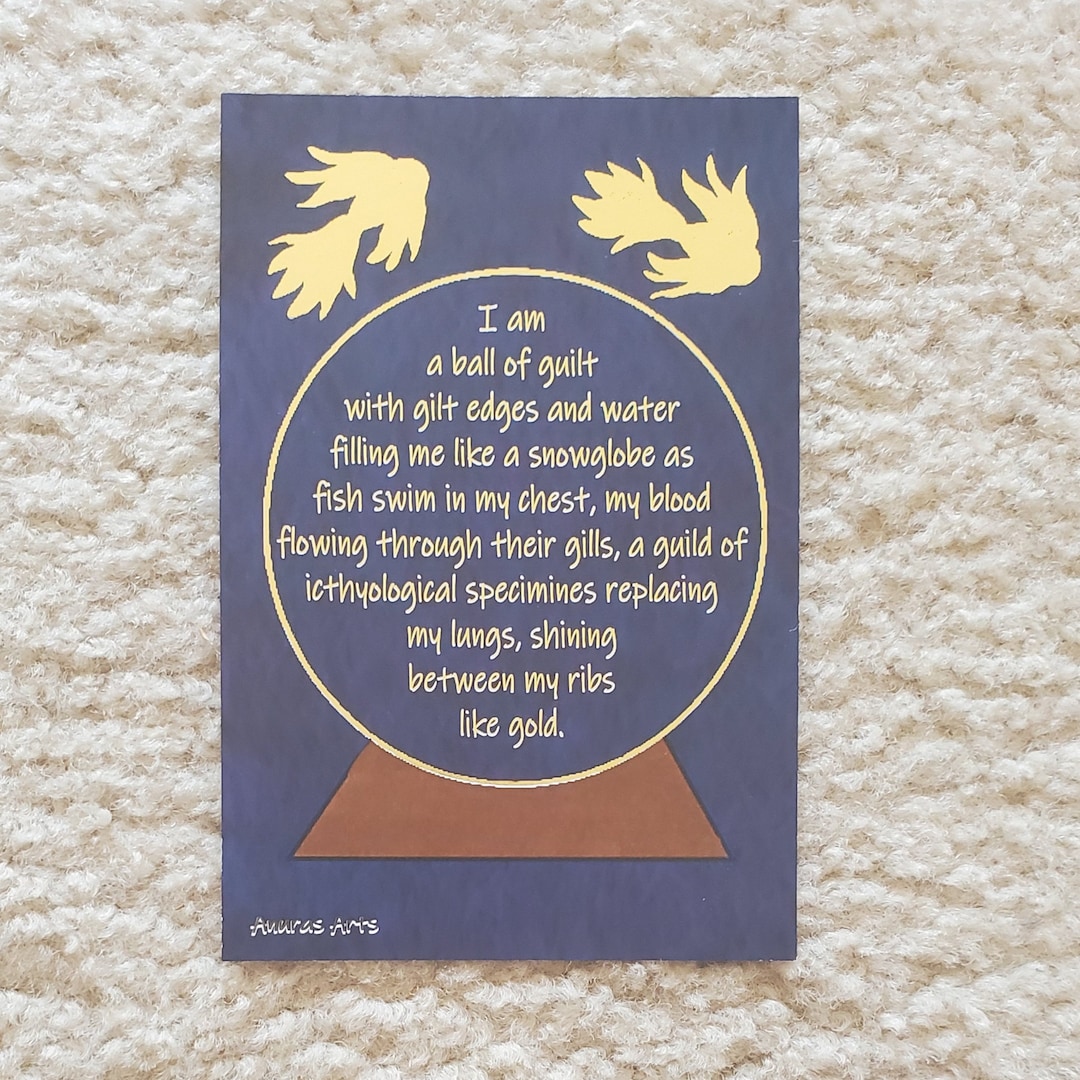 Gold Foil Fish Print - Etsy