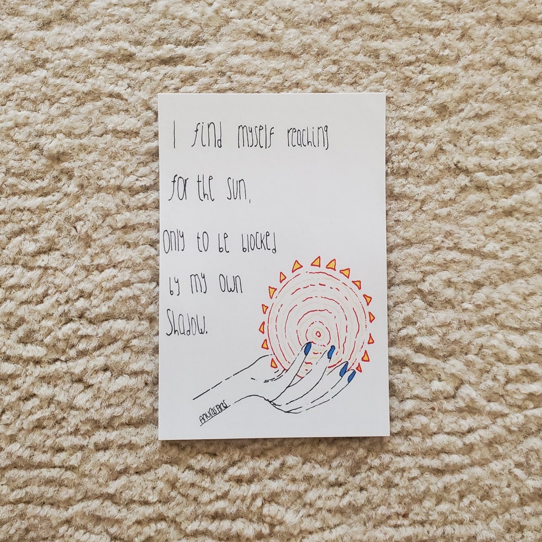 4×6in Original Poetry Art Print - Etsy