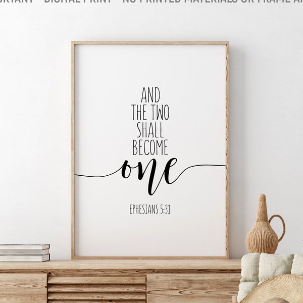 Two Shall Become One - Etsy
