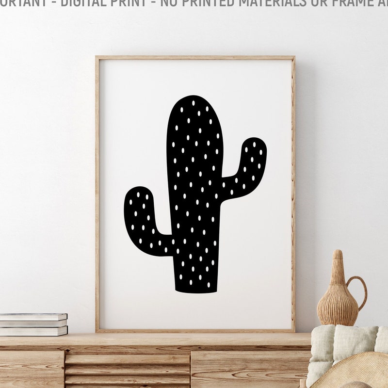 Cactus Poster - Etsy