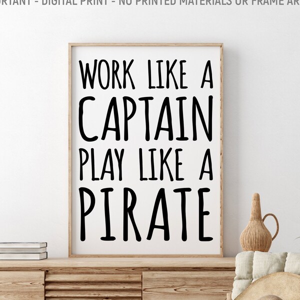 Play Like a Pirate - Etsy