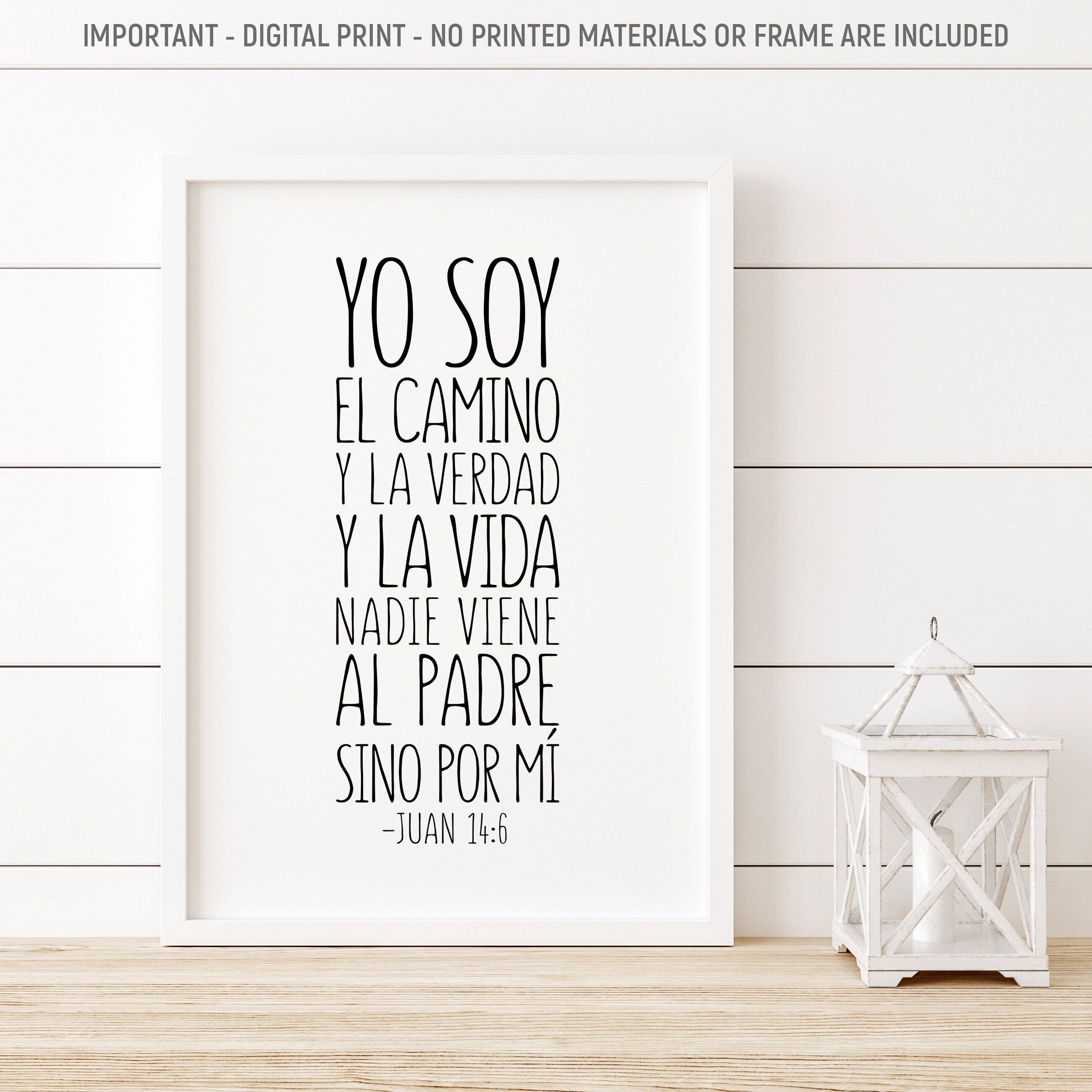 Yo Soy El Camino, Y La Verdad, Y La Vida; Nadie Viene Al Padre, Sino ...