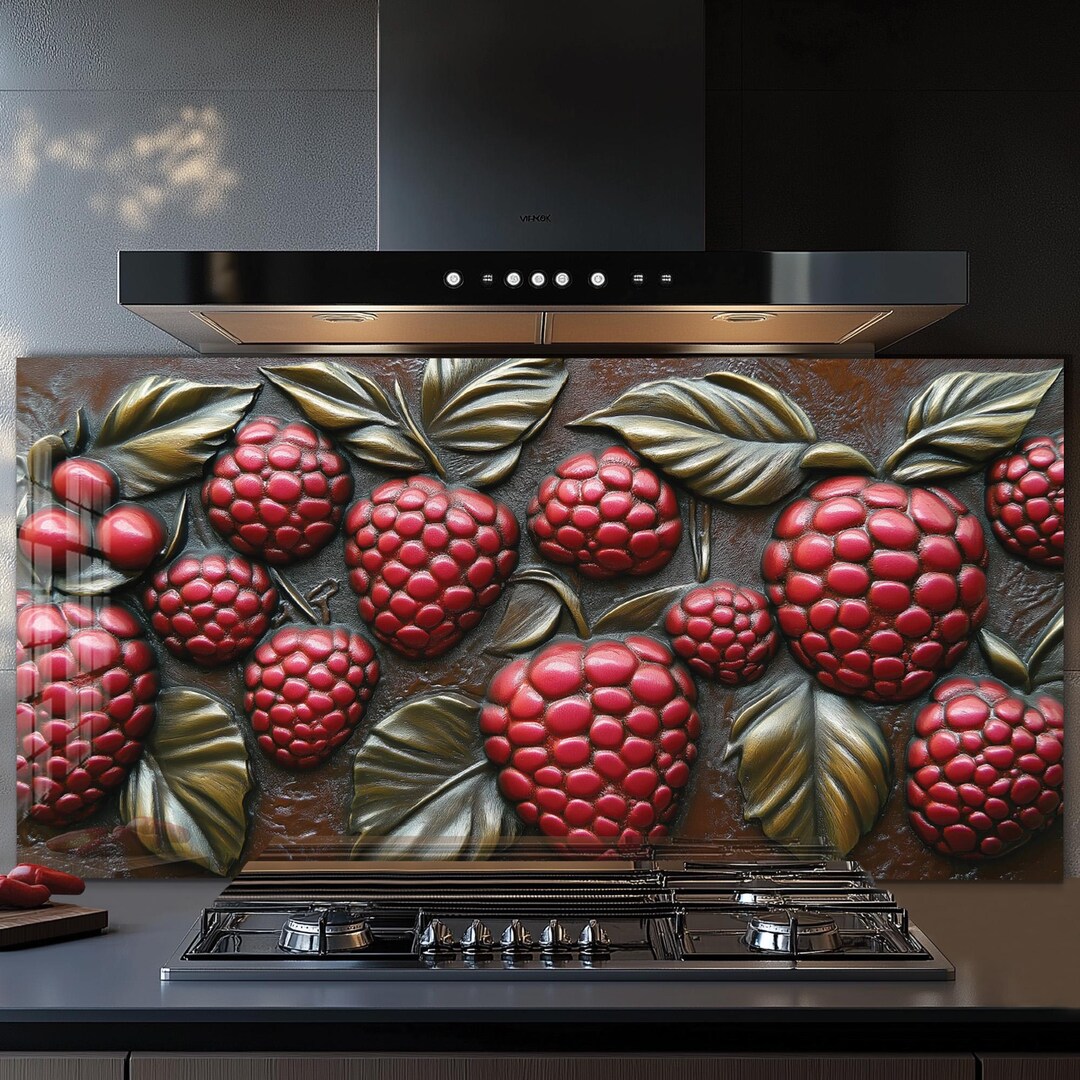 Tempered Glass Backsplash, Kitchen Sink Cover, Splashback Tile, Stove ...