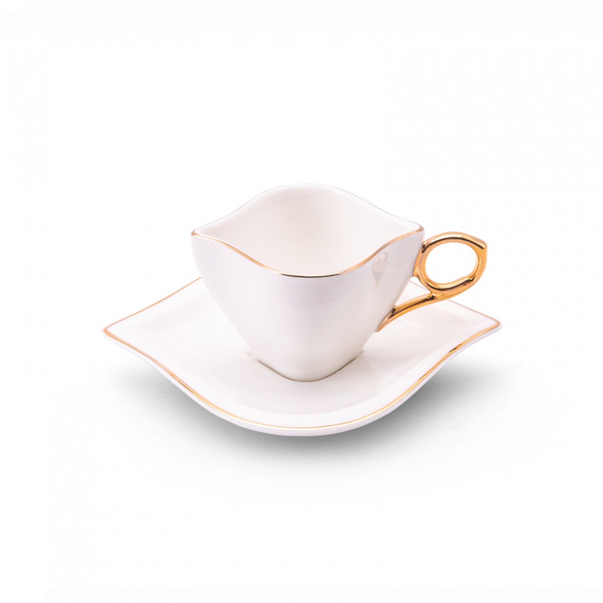 3oz Unique Espresso Cups Set for 2 Porcelain Coffee Set | Etsy