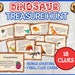 Dinosaur Scavenger Hunt, Dinosaur Treasure Hunt, Dinosaur Birthday Game ...