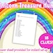Unicorn Treasure Hunt for Kids Unicorn Scavenger Hunt Clues - Etsy