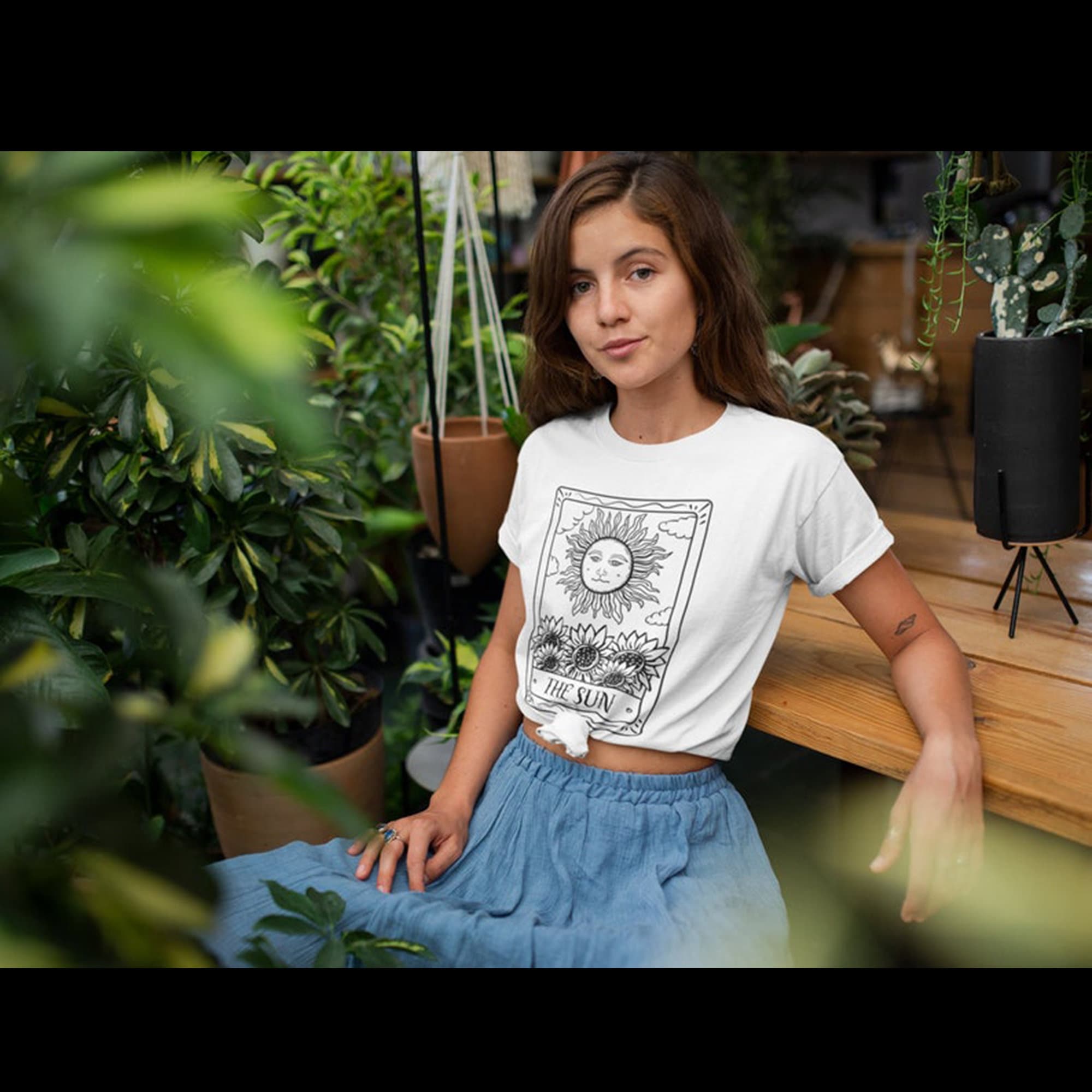 Sun Tarot Card SVG, Tarot Svg, Tarot Cards Svg, Witchcraft Svg, Boho ...