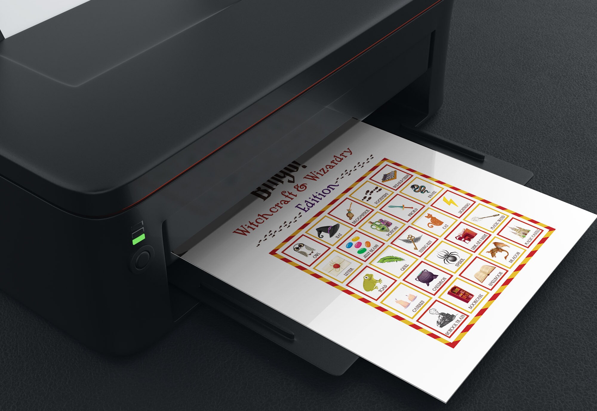 Wizard Bingo Wizard Party Game Wizard Birthday Printable - Etsy