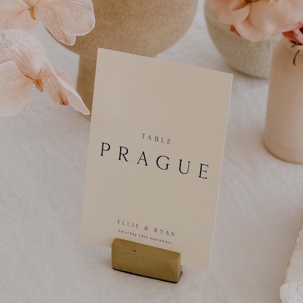 Table Name Signs - Etsy UK