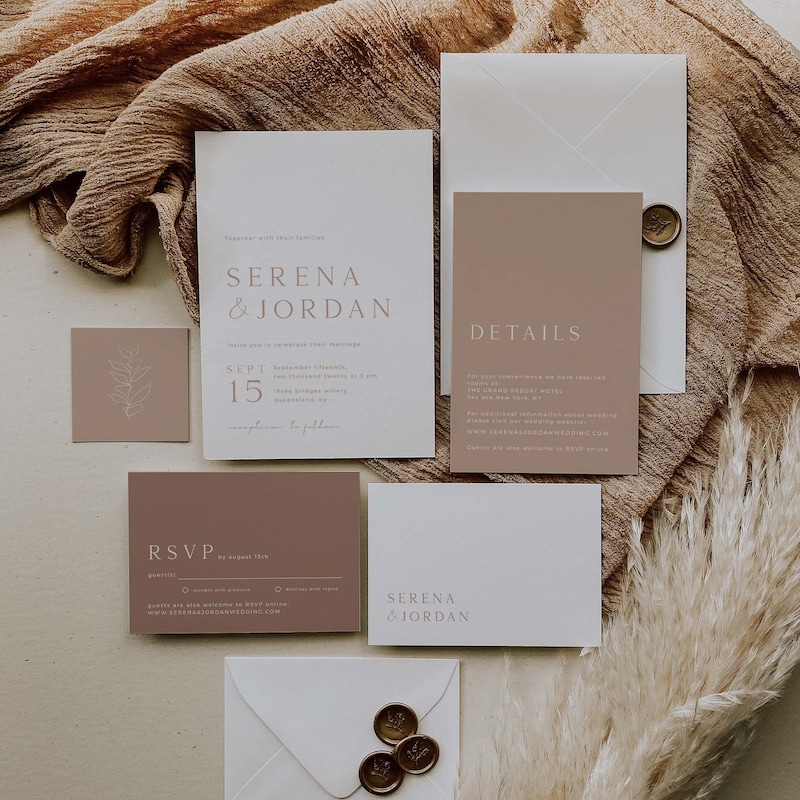 Neutral Wedding - Etsy