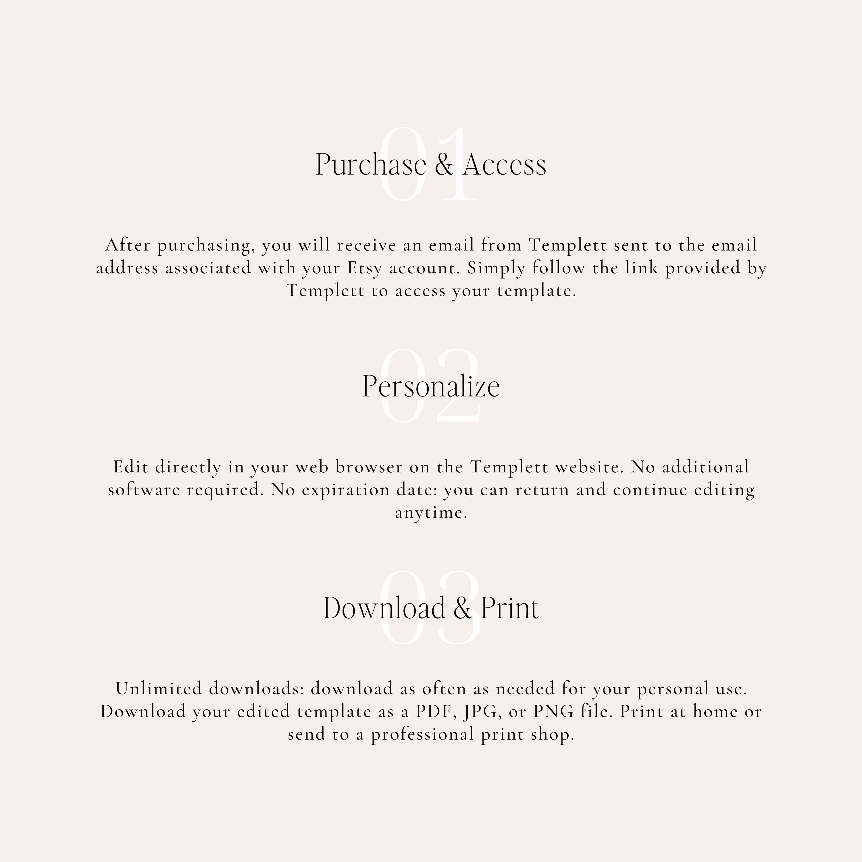 CLAUDIA Modern Wedding Trifold Table Menu Template, Triangle Wedding ...