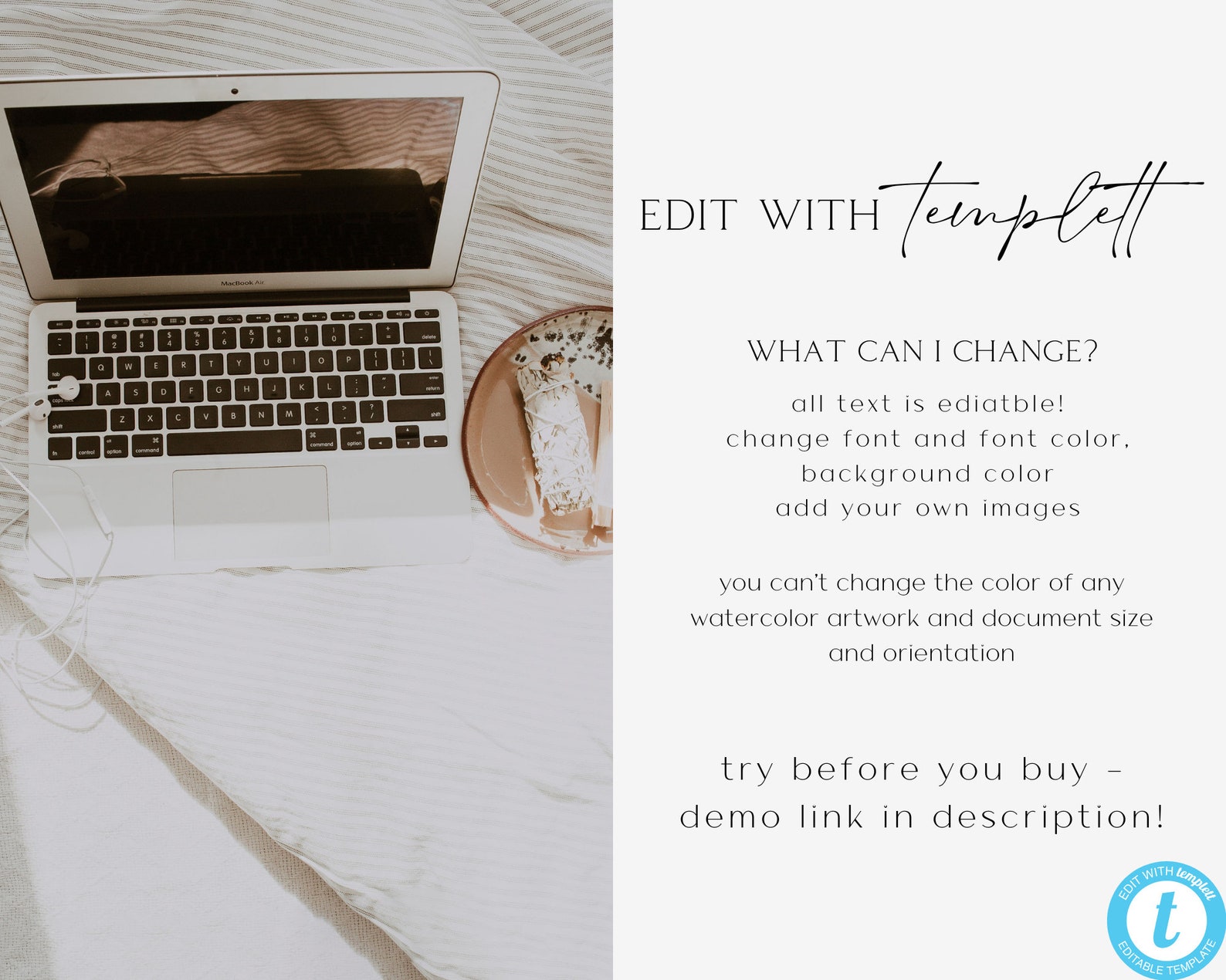 ELLIE Minimal Wedding Events Timeline Sign Template Download - Etsy