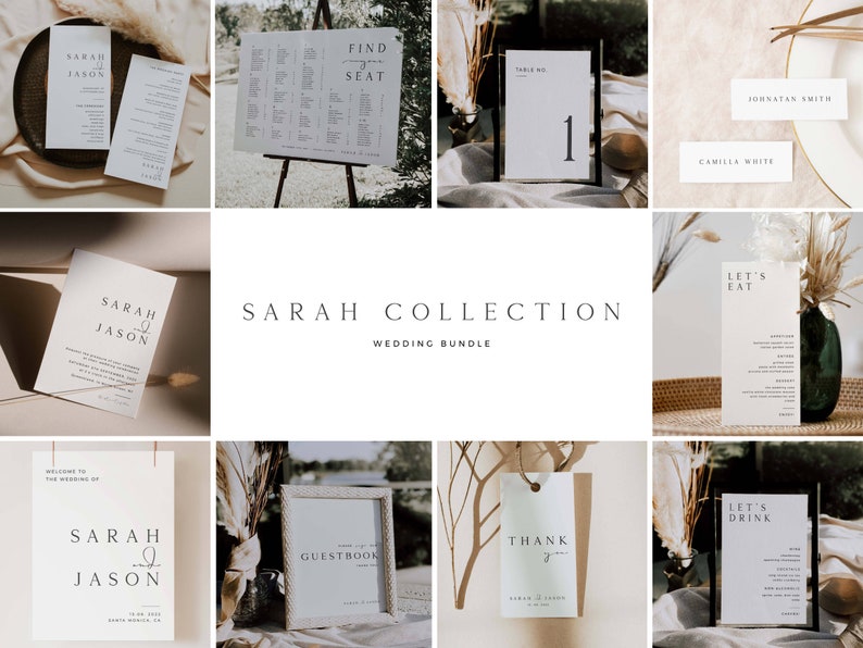 SARAH in Loving Memory Sign Template Download Minimal - Etsy
