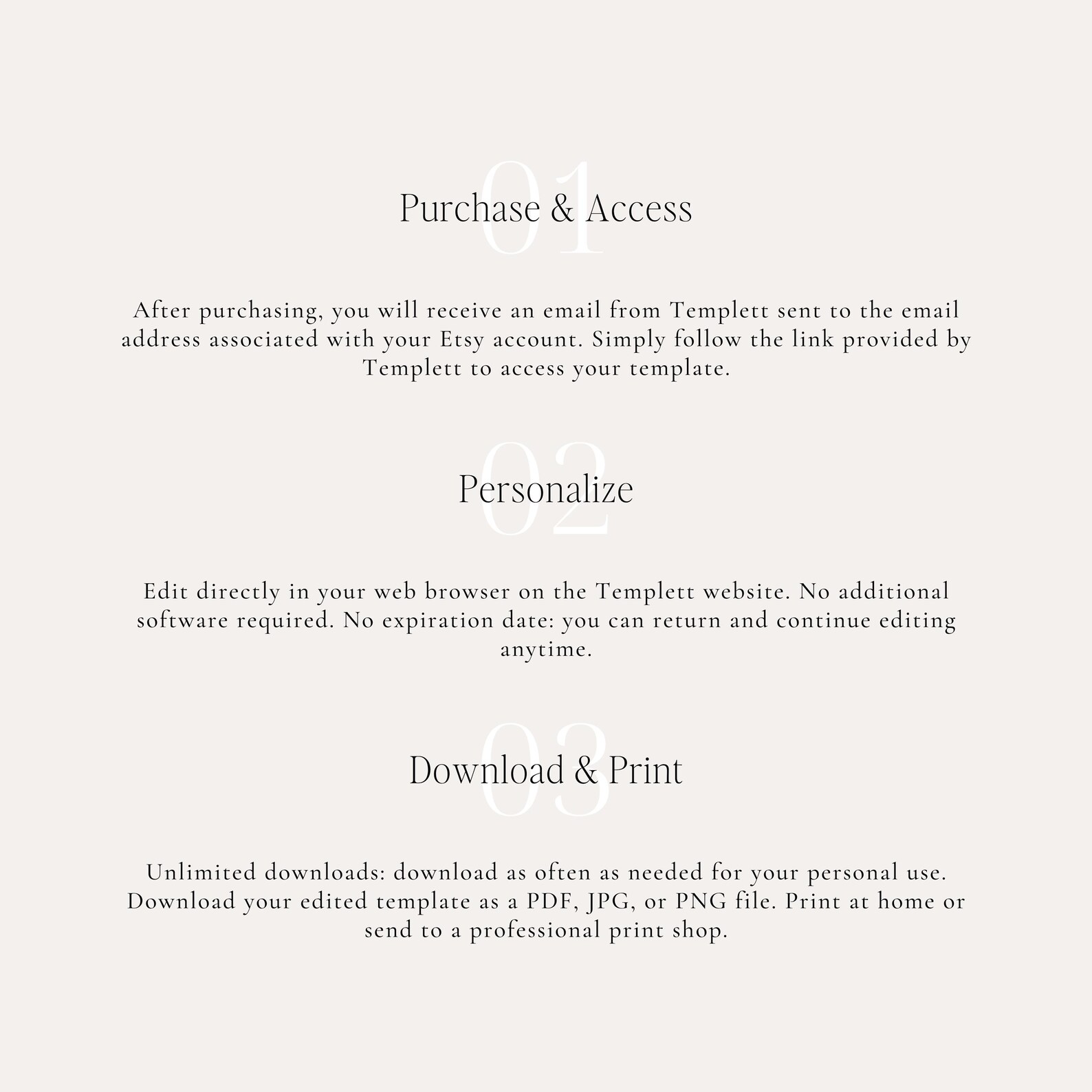 CLAIRE Minimalist Favor Tag Template Download, Wedding Favor Tag ...