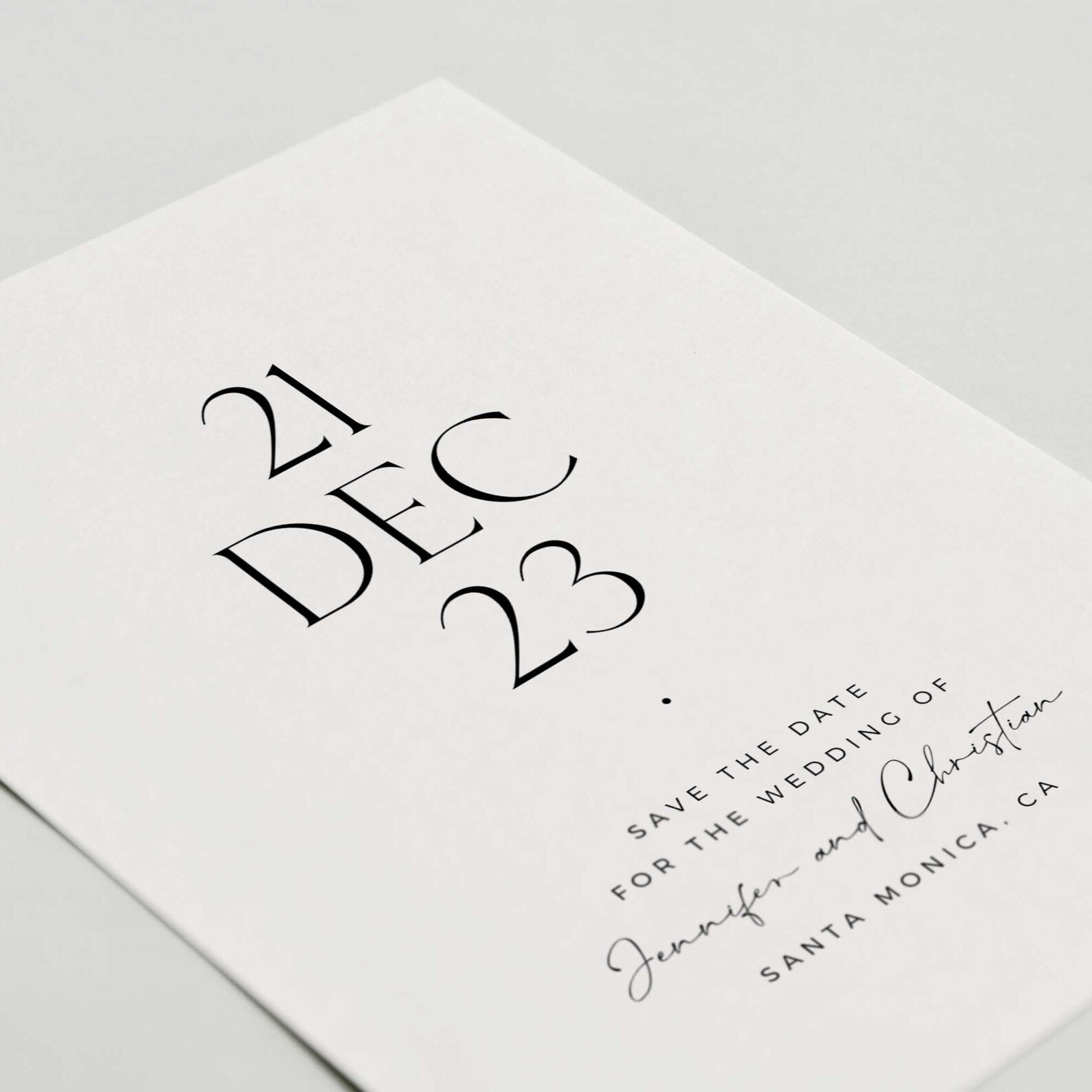 Minimal Modern Save the Date Template Download, Printable Save the Date ...