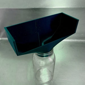 Freeze Dryer Funnel With Extra Tall Sides (fits Regular Mouth Jar and ...