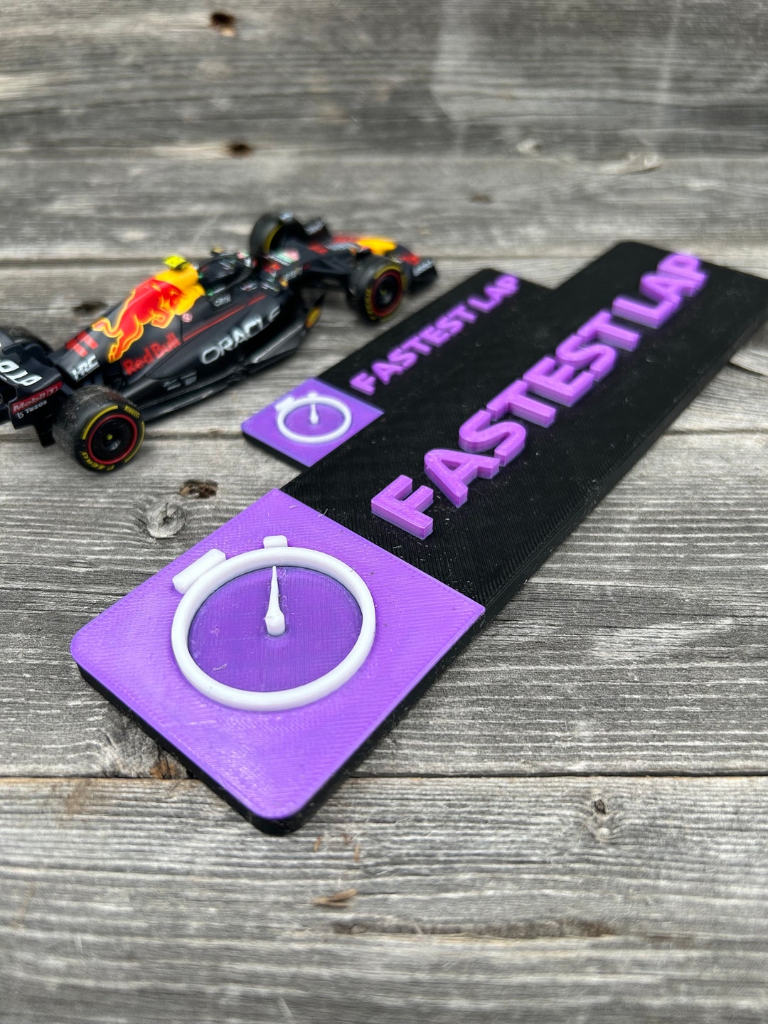 Formula 1 Inspired 3D Printed Fastest Lap Sign F1 Racing - Etsy