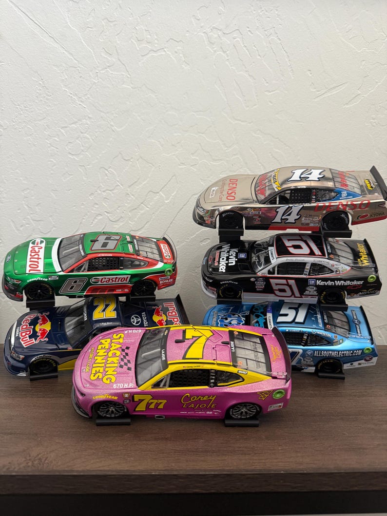 1:24 Diecast Three Tier Angled Display Stand 3D Printed Fits Three Cars ...