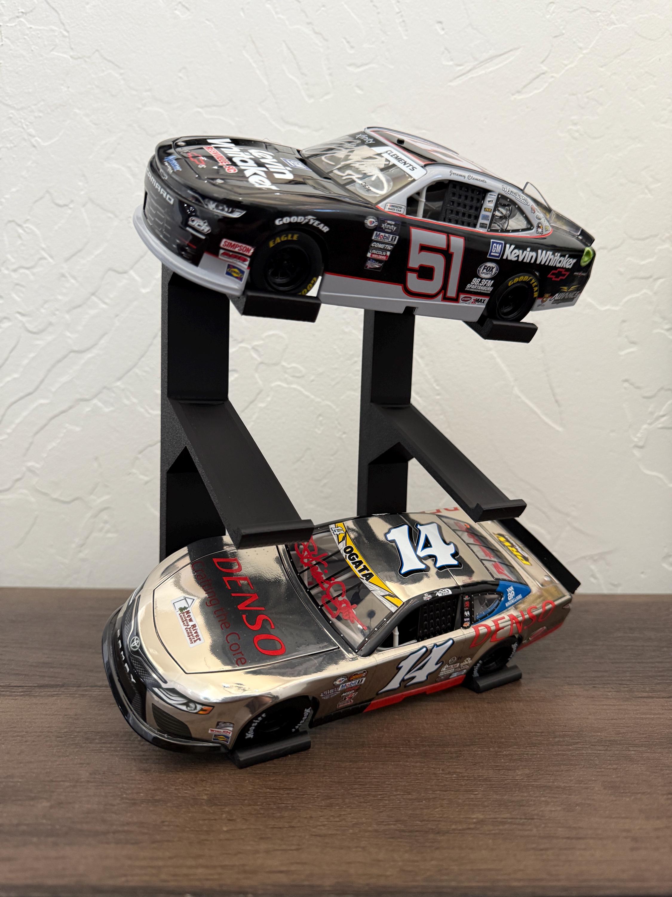 1:24 Diecast Three Tier Angled Display Stand 3D Printed Fits Three Cars ...