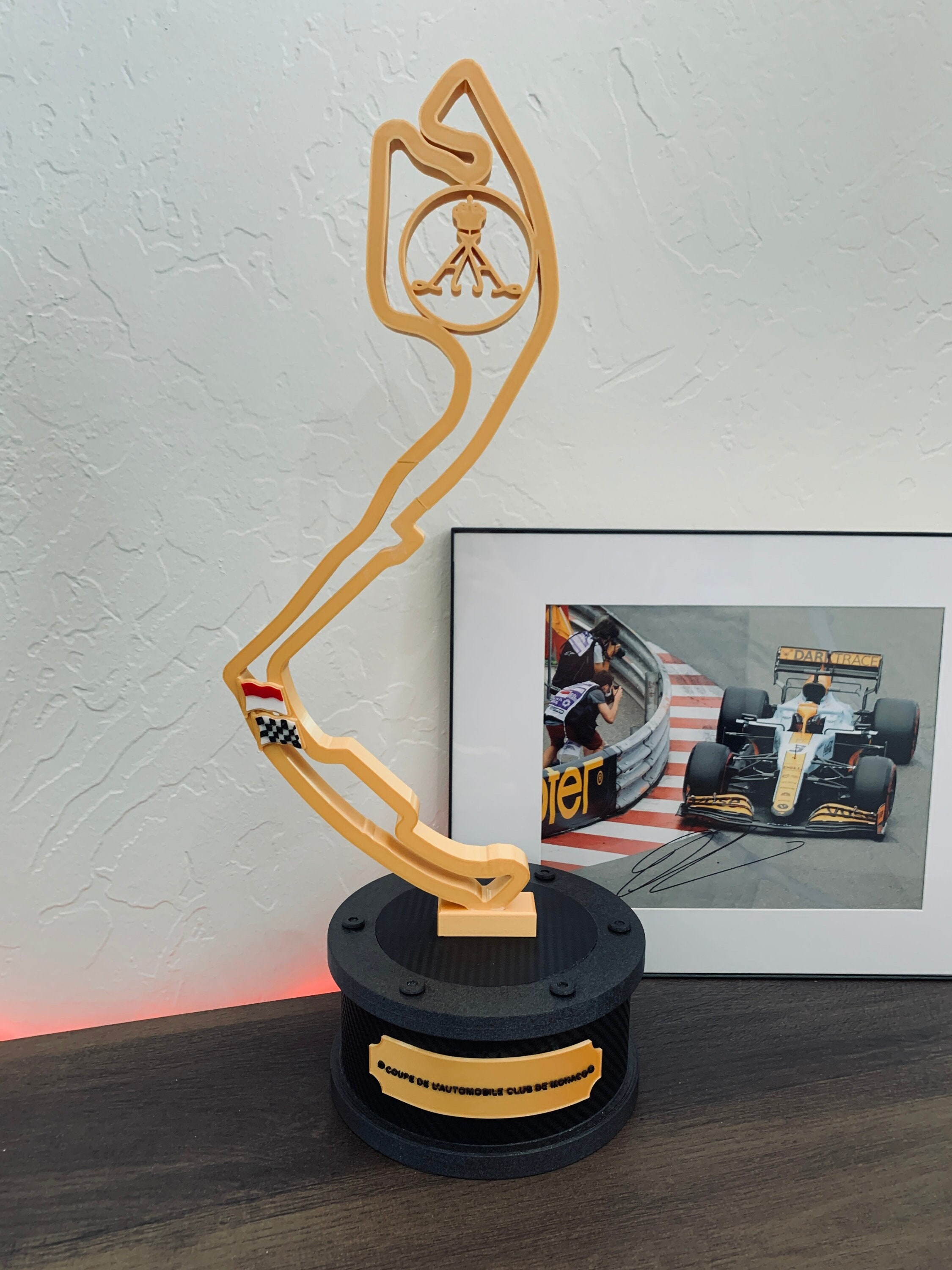 Customizable Monaco Grand Prix Trophy Replica Full Size - Etsy