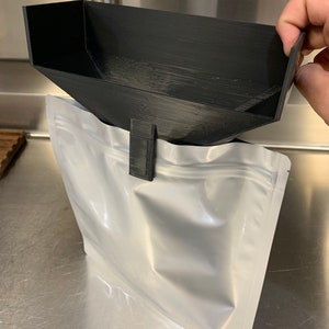 Freeze Dryer Funnel: Tall Sides, Mylar Bag Clips, Harvest Right Trays ...