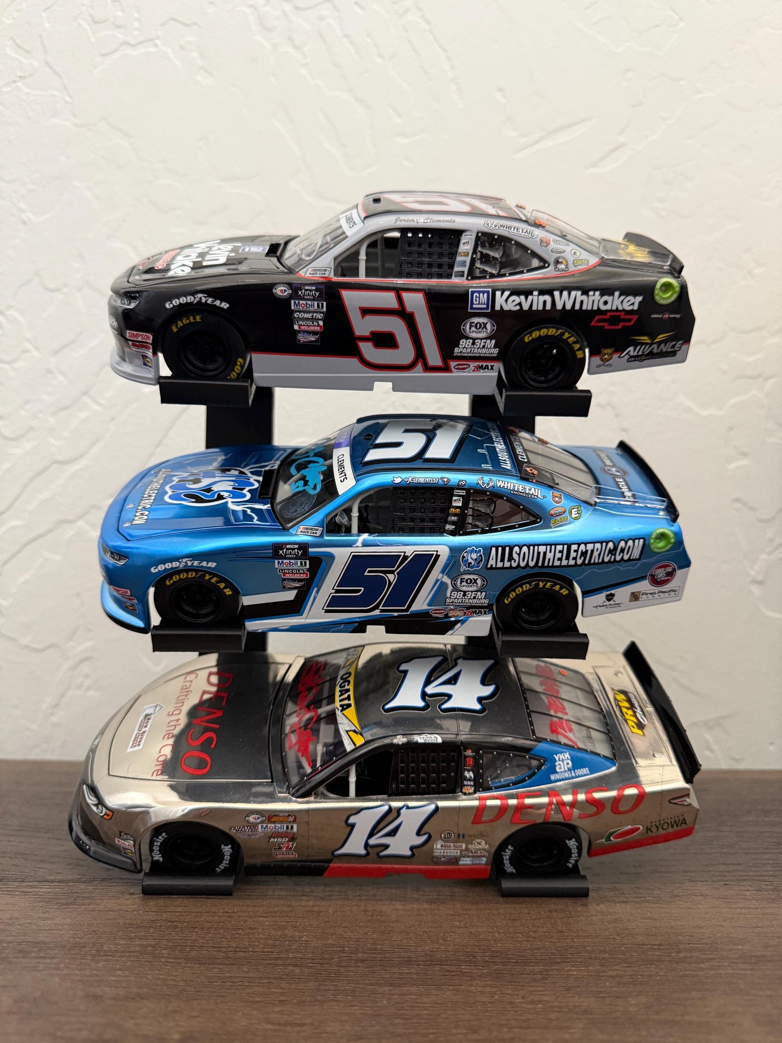 1:24 Diecast Three Tier Angled Display Stand 3D Printed Fits Three Cars ...
