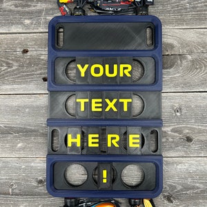 Personalized Formula 1 Style 3D Printed Pit Board Sign | F1 Decor | - Etsy