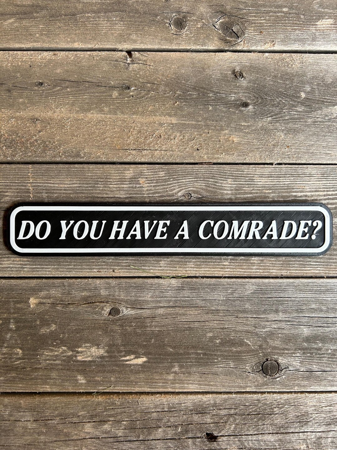 Cowboy Bebop Sign | Do You Have A Comrade | Wall Decor | Anime | Manga ...
