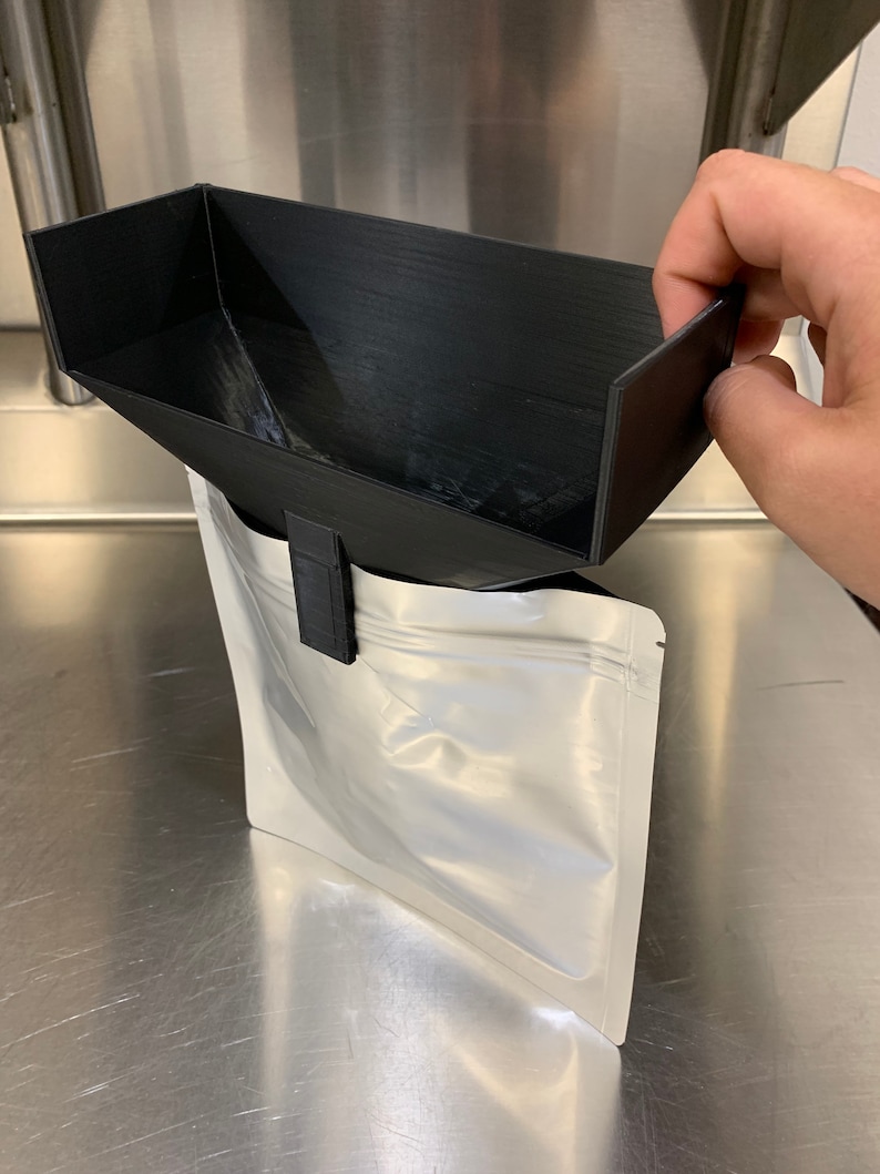 Freeze Dryer Funnel: Tall Sides, Mylar Bag Clips, Harvest Right Trays ...
