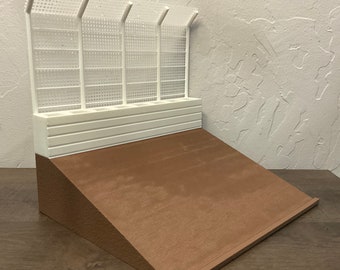 1:24 Diecast Sloped Track Display Stand 3D Printed Fits Two Models ...