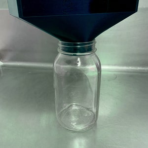 Freeze Dryer Funnel With Extra Tall Sides (fits Regular Mouth Jar and ...