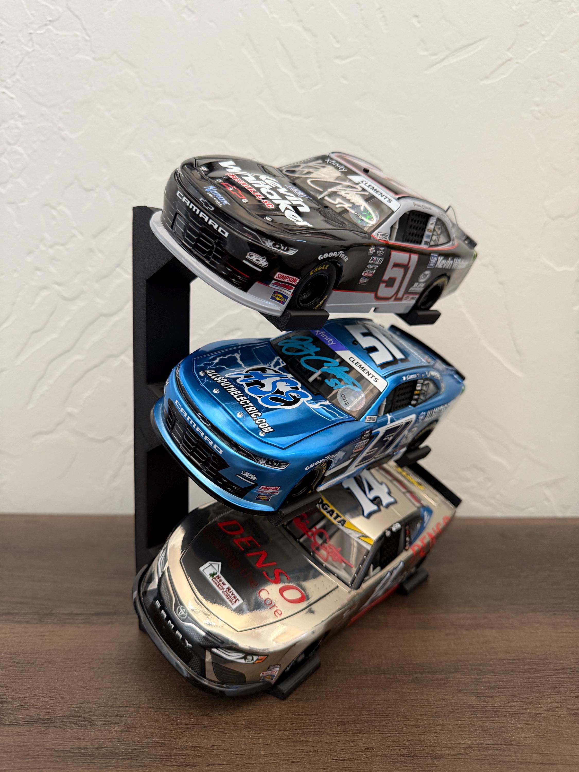 1:24 Diecast Three Tier Angled Display Stand 3D Printed Fits Three Cars ...