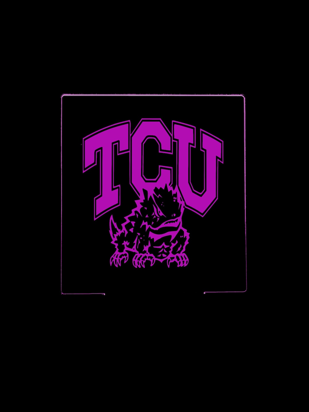 TCU Horned Frogs Light up LED Sign - Etsy